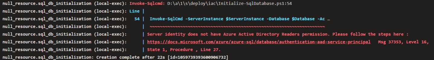 [HOWTO] Fix “Server identity does not have Azure Active Directory Readers permission” error when ...