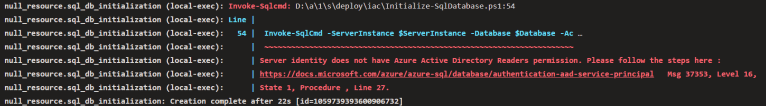 [HOWTO] Fix “Server identity does not have Azure Active Directory Readers permission” error when ...